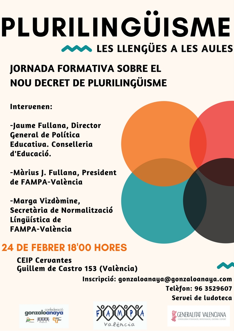 Parlem de plurilingüisme | FAMPA ValènciaFAMPA València
